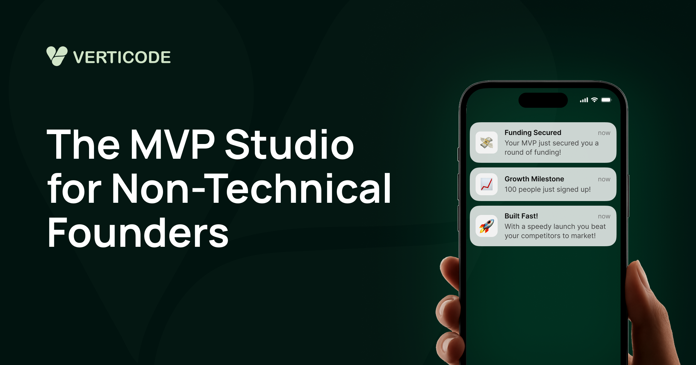 Verticode | #1 MVP Studio for Non-Technical Founders